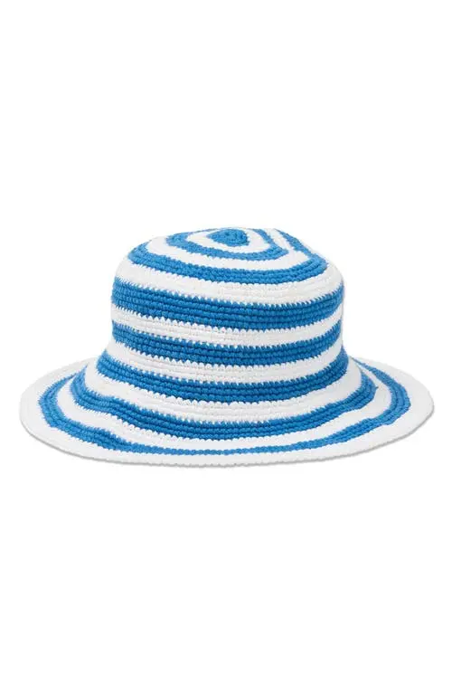 BILLABONG Stripe Cotton Bucket Hat - True Blue