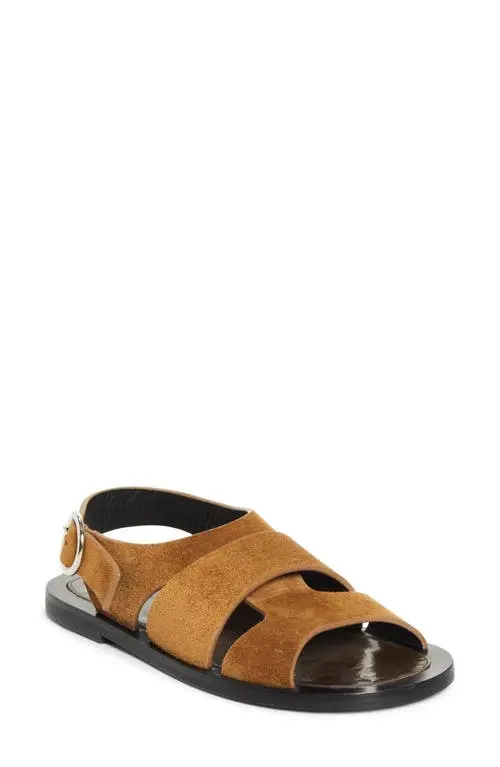 Proenza Schouler Capri Fisherman Sandal - Mushroom
