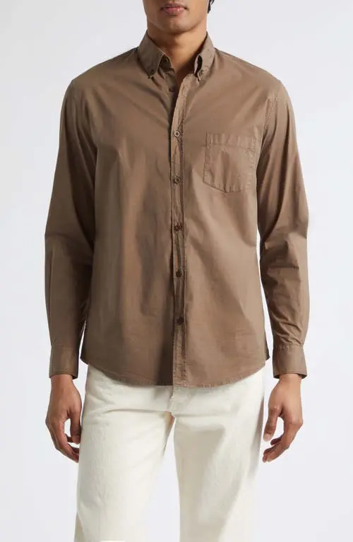 Sunspel Soft Stretch Poplin Button-down Shirt
