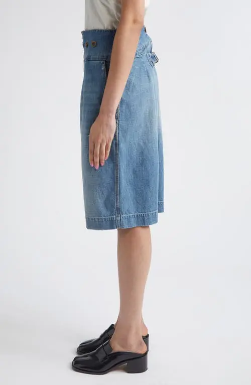 MAISON MARGIELA Relaxed Fit Denim Bermuda Shorts