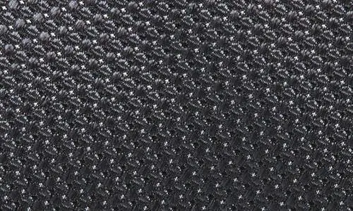 Nordstrom Geometric Silk Neck Tie - Black