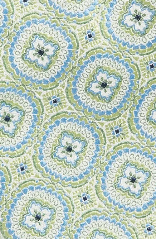 Nordstrom Medallion Silk Neck Tie - Green