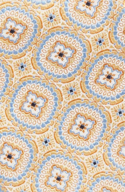 Nordstrom Medallion Silk Neck Tie - Yellow