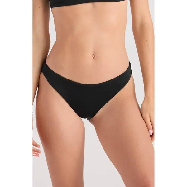 Volcom Simply Seamless Skimpy Bikini Bottoms - Black