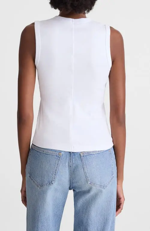 Madewell 90s Shell Tank - White