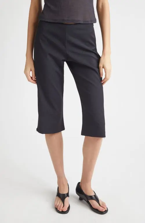 Paloma Wool Lumieti Pinstripe Capri Pants - Dark Grey