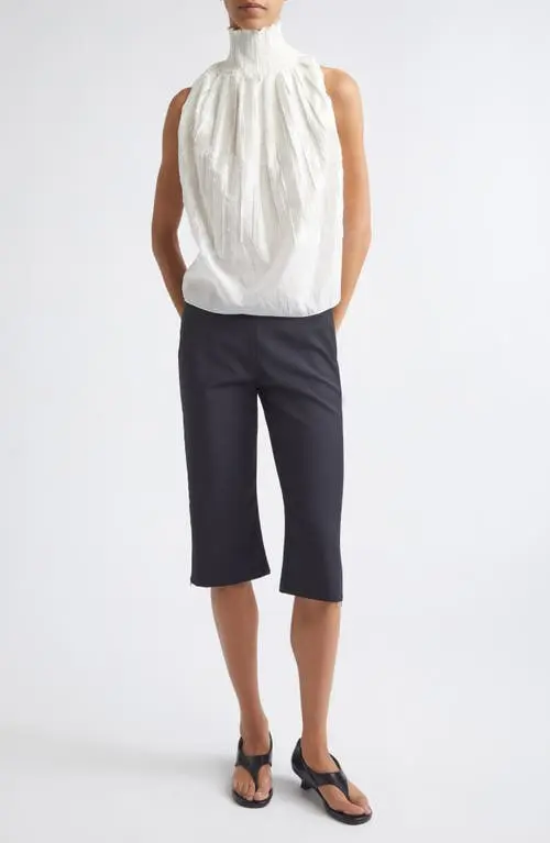 Paloma Wool Lumieti Pinstripe Capri Pants - Dark Grey