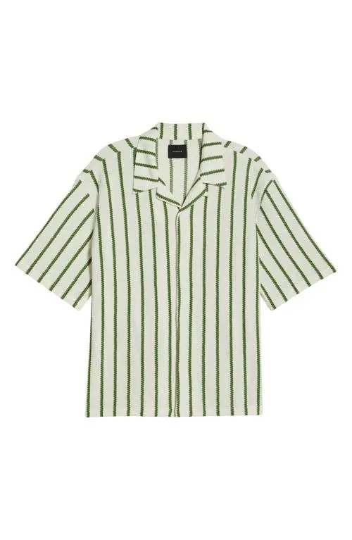 PACSUN Naz Stripe Camp Shirt