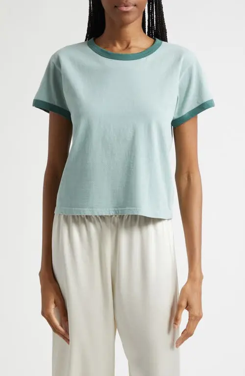 LESET Margo Ringer T-shirt - Eucalyptus/basil