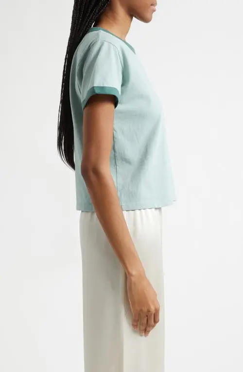 LESET Margo Ringer T-shirt - Eucalyptus/basil
