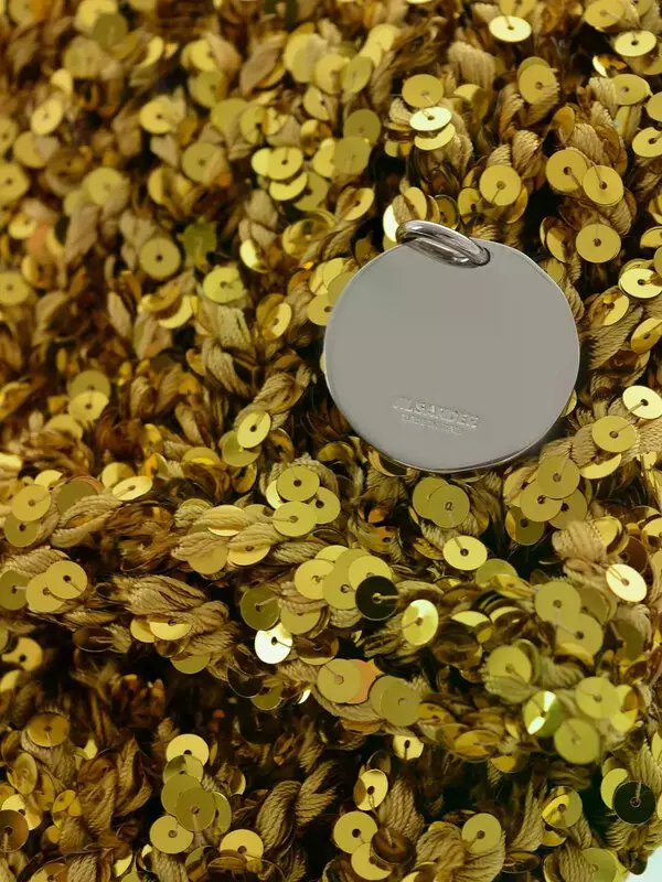 JIL SANDER Sequin-embellished Shoulder Bag