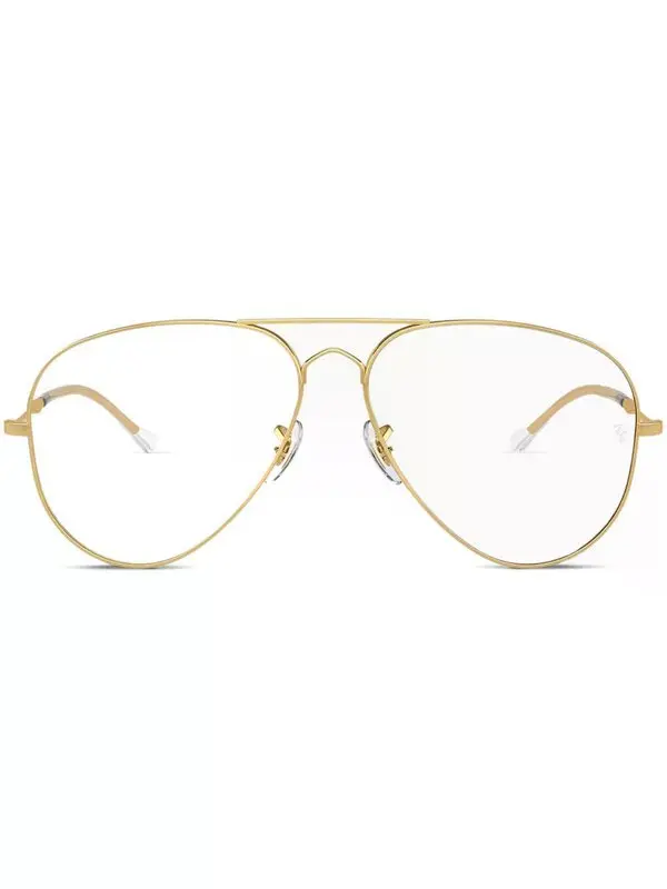 Ray-ban Aviator Glasses - Gold