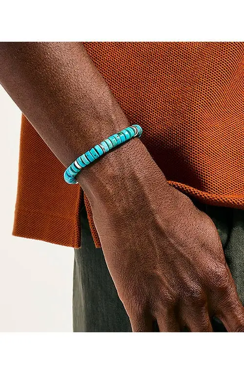 John Hardy Heishi Beaded Bracelet - Silver