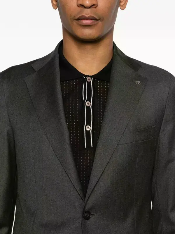 Tagliatore Two-piece Blazer Suit - Grey
