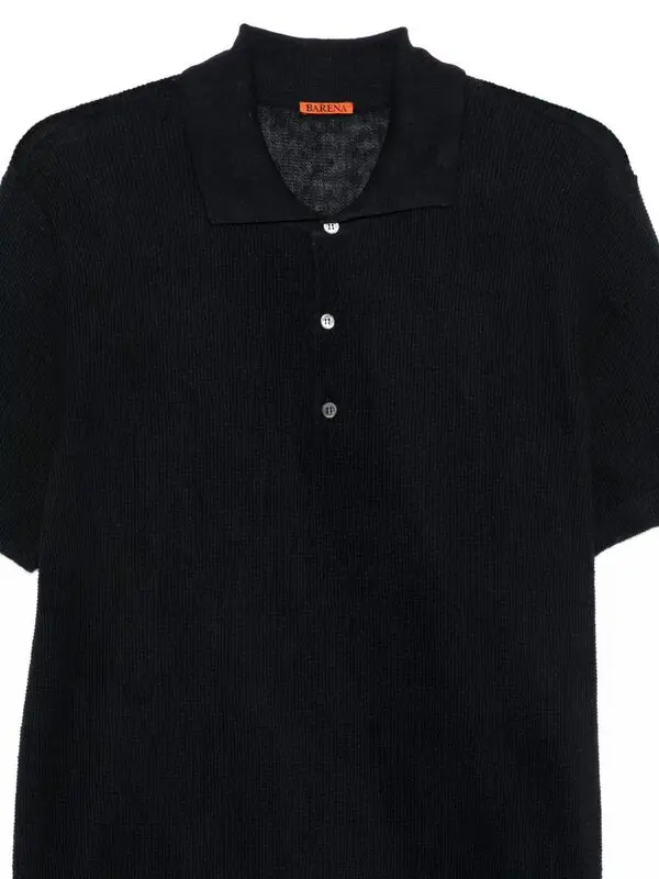 Barena Venezia Button Knitted Polo Shirt