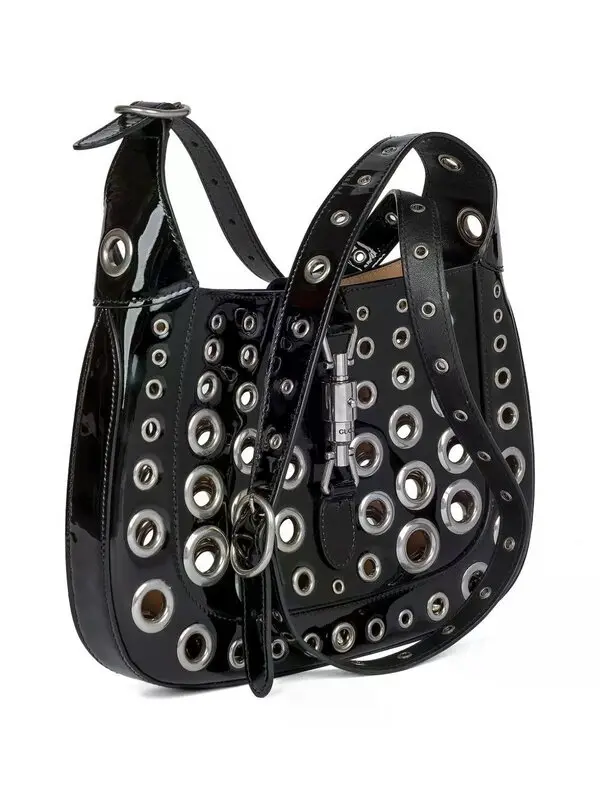 Gucci 1961 Jackie Eyelet Shoulder Bag