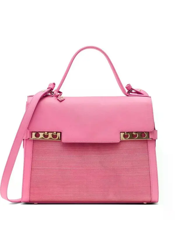 Delvaux Tempête Toile De Crin Top Handle Bag