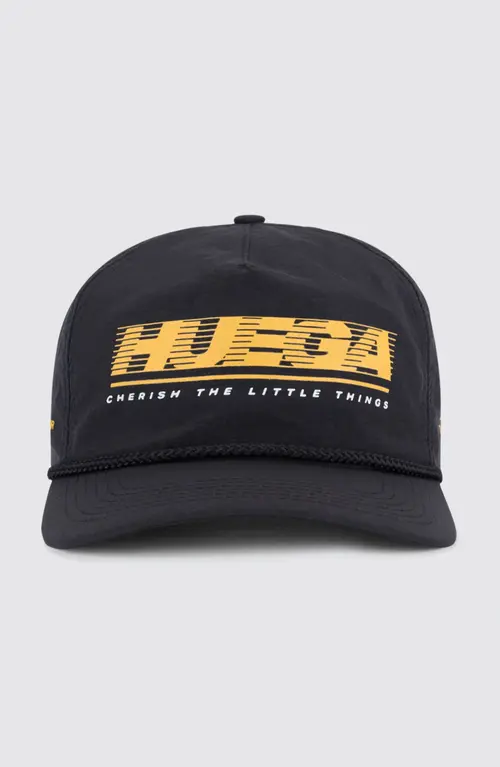 HUEGA HOUSE Tidal Nylon Cap - Black