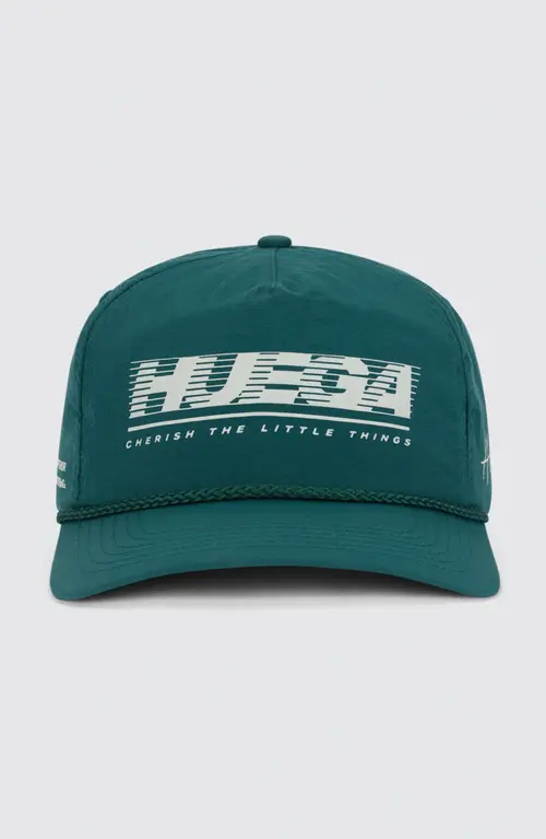HUEGA HOUSE Tidal Nylon Cap - Forest Green