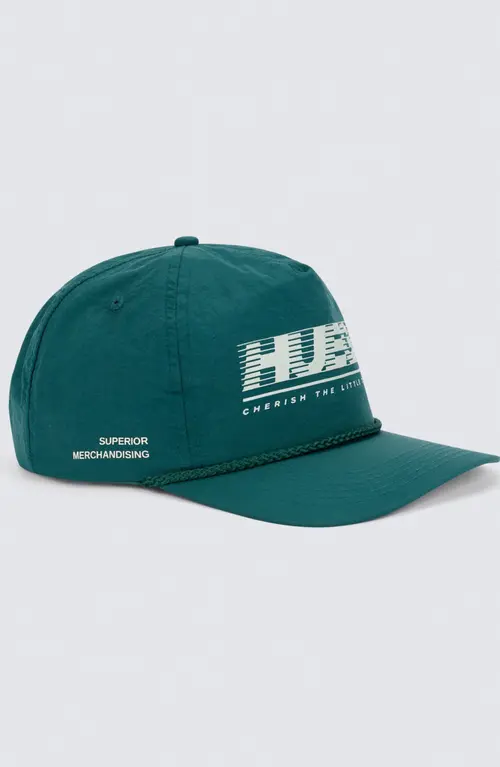 HUEGA HOUSE Tidal Nylon Cap - Forest Green
