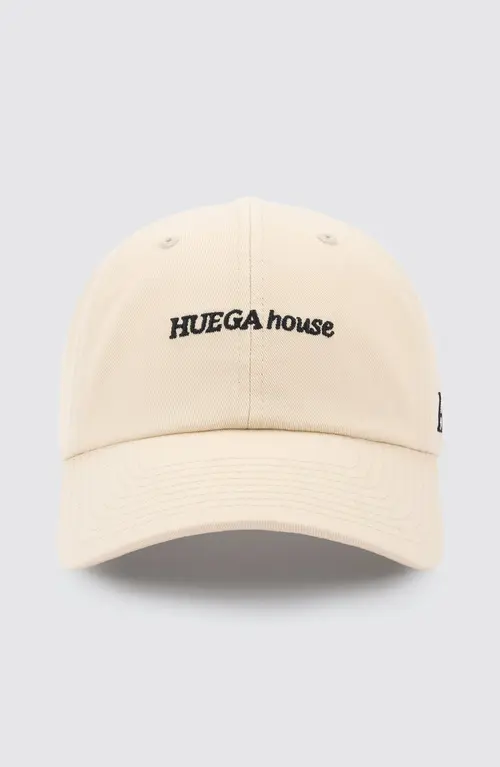 HUEGA HOUSE Icon Classic Baseball Cap - Bone