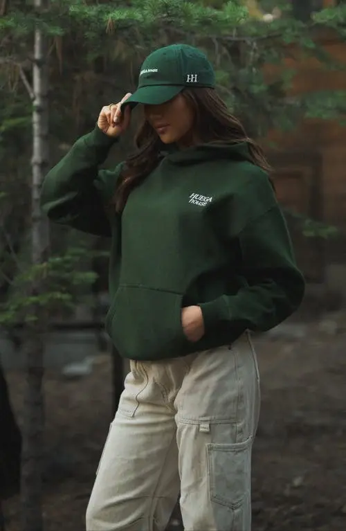HUEGA HOUSE Icon Classic Baseball Cap - Evergreen