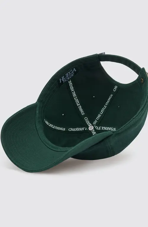 HUEGA HOUSE Icon Classic Baseball Cap - Evergreen