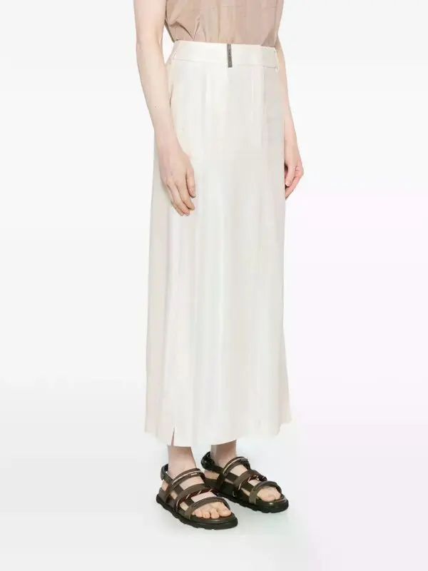 Peserico Side-slit Midi Skirt