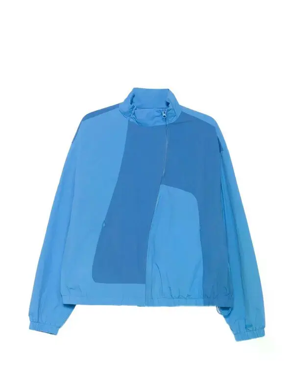 ARTE ANTWERP Curve Colour-block Jacket - Blue