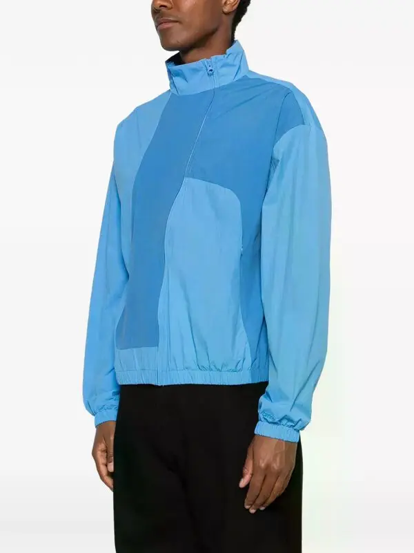 ARTE ANTWERP Curve Colour-block Jacket - Blue