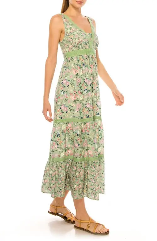 A COLLECTIVE STORY Floral Print Maxi Dress