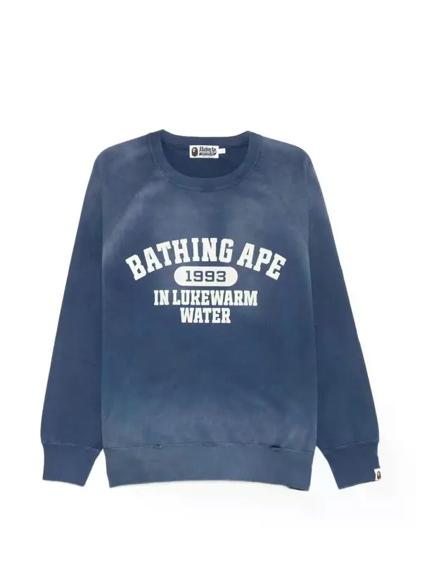 A BATHING APE Faded-effect Sweatshirt
