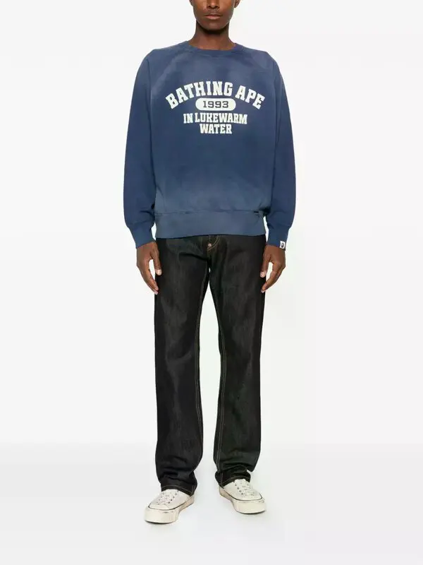 A BATHING APE Faded-effect Sweatshirt
