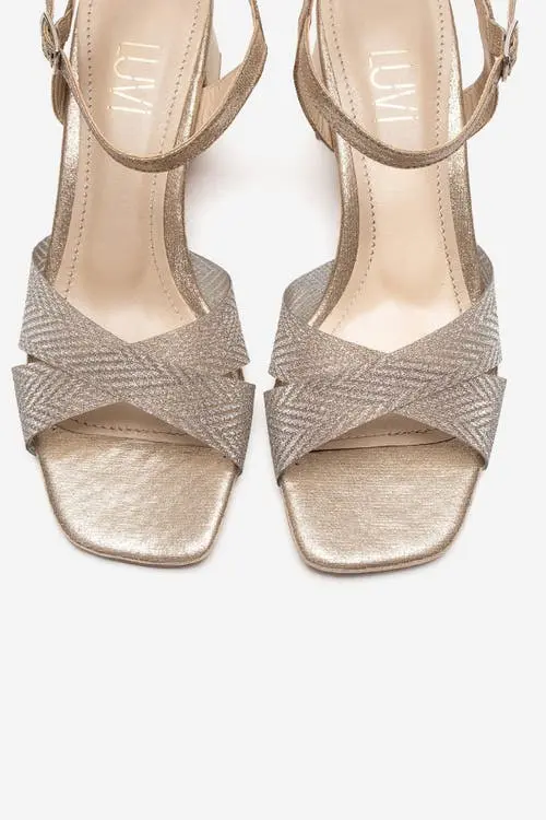 PROLOGUE SHOES Milagro Block Heel Sandal