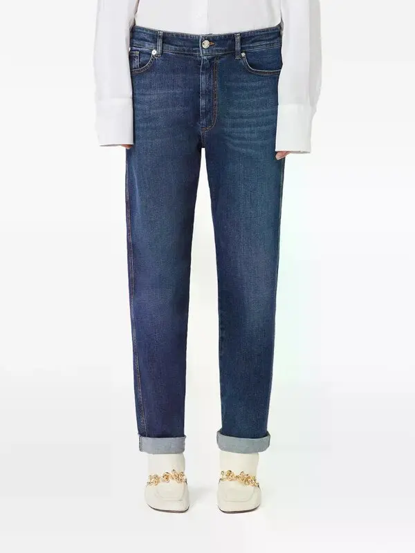 Sportmax Belt-loops Straight Jeans