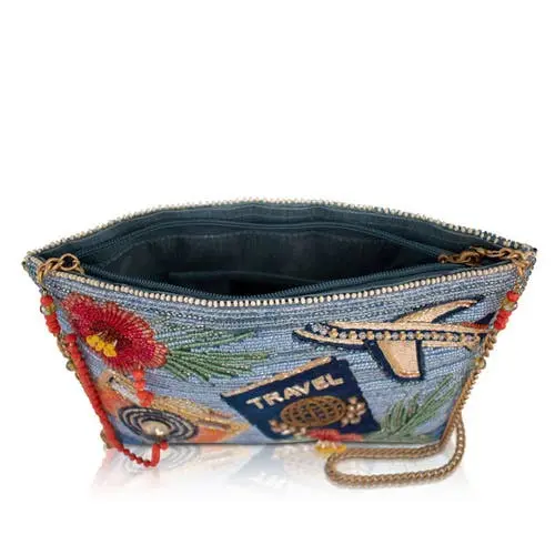 MARY FRANCES ACCESSORIES Where To Next? Crossbody Handbag