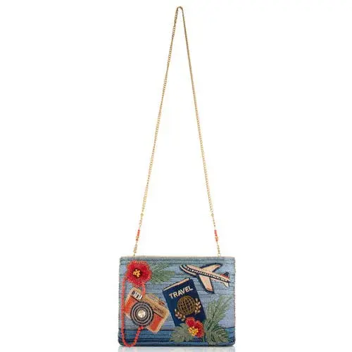 MARY FRANCES ACCESSORIES Where To Next? Crossbody Handbag
