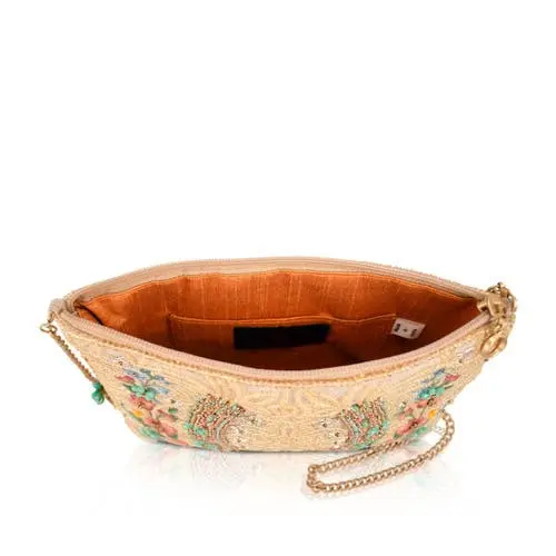 MARY FRANCES ACCESSORIES Iron Luck Mini Handbag