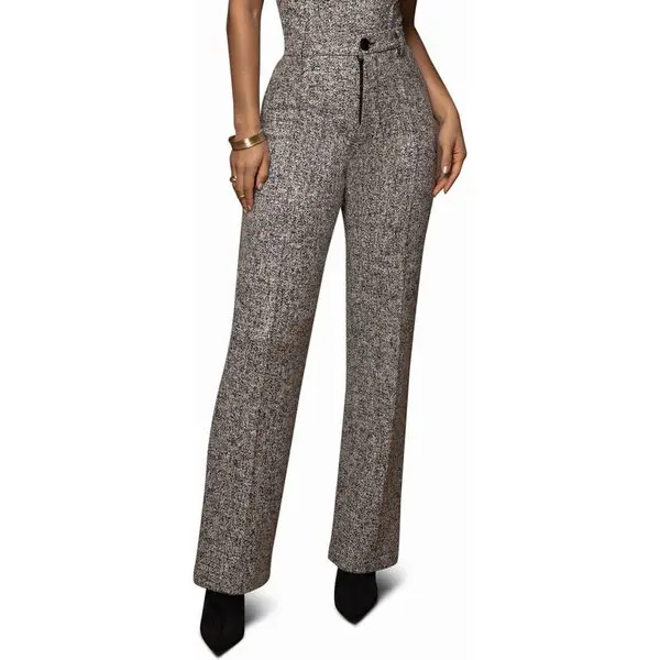 JLUXLABEL Stay Sharp Tweed Trousers - Gray