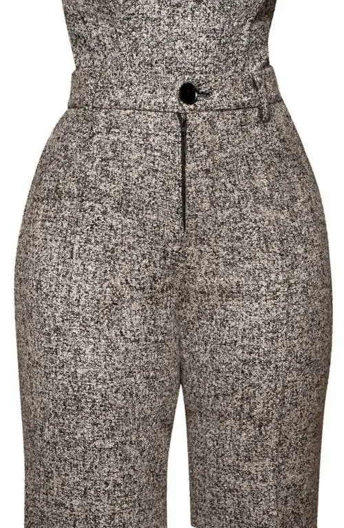 JLUXLABEL Tailored Tweed Pants