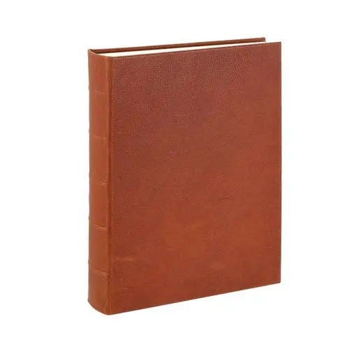 GRAPHIC IMAGE Medium Leather Bound Album - Cognac