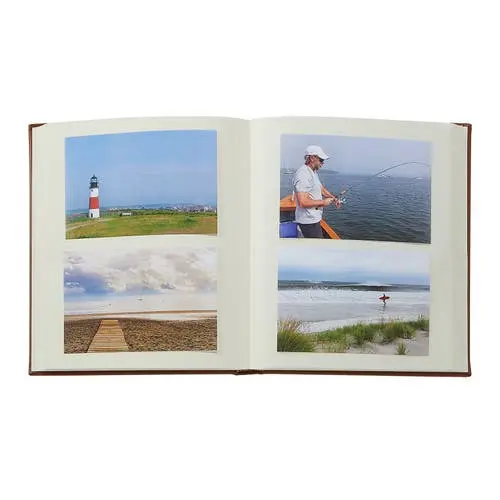 GRAPHIC IMAGE Medium Leather Bound Album