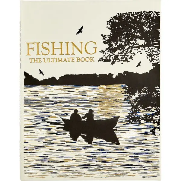GRAPHIC IMAGE Fishingthe Ultimate Book Leather Edition - White