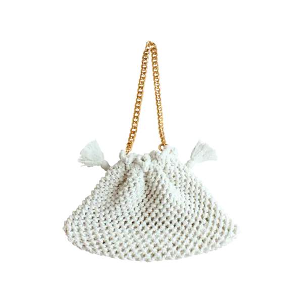 BRUNNA.CO The Lyon Macrame Tote Bag