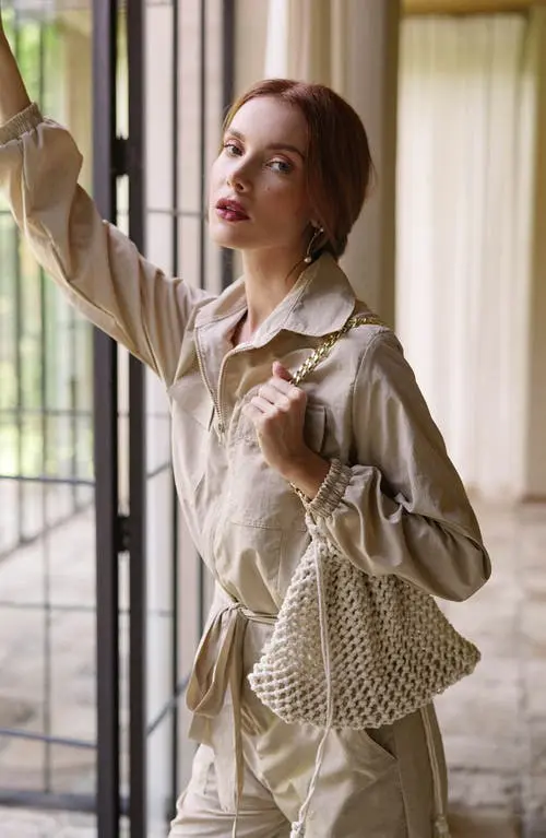 BRUNNA.CO The Lyon Macrame Tote Bag