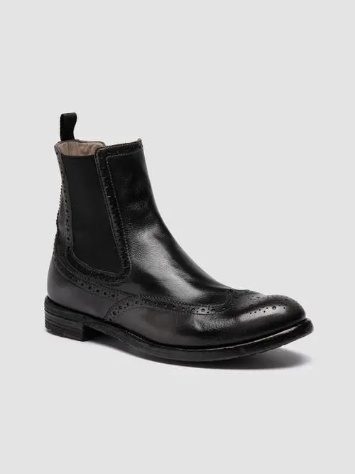Officine Creative Lexikon 151 Leather Chelsea Boots
