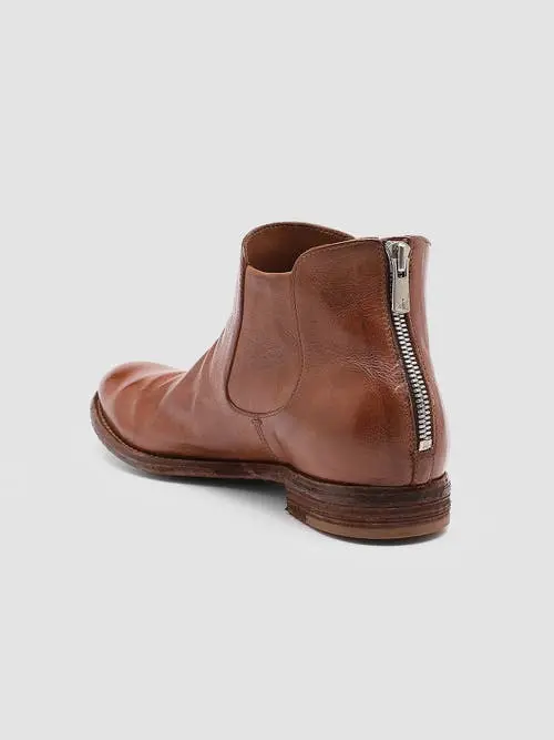 Officine Creative Lexikon 528 Ankle Boots - Light Brown