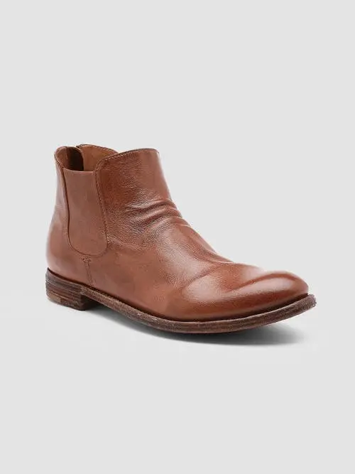 Officine Creative Lexikon 528 Ankle Boots - Light Brown