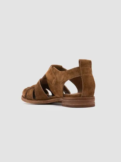 Officine Creative Lexikon 536 Woven Sandals - Light Brown