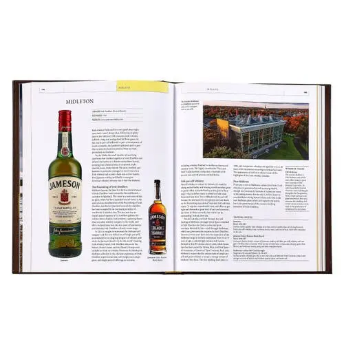 GRAPHIC IMAGE Whiskey Opus The Definitive Guide To The World's Greatest Whiskey Distilleries Leather Edition
